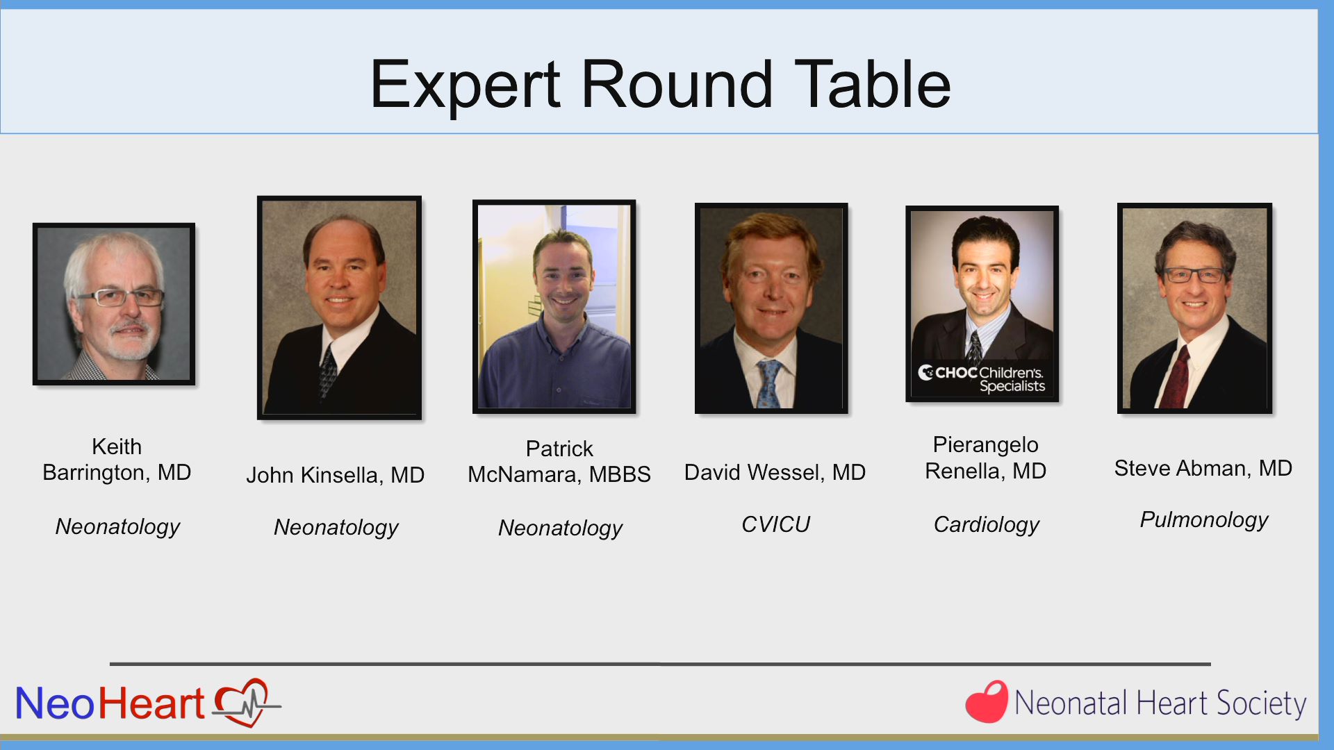 Expert Round Table